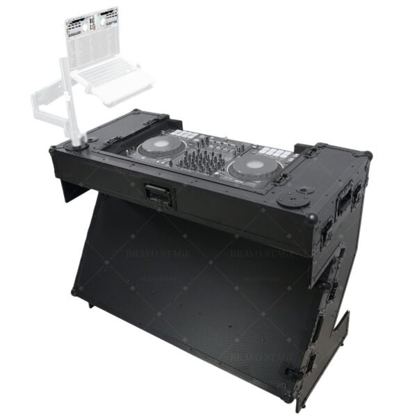 ATA Flight Case Folding DJ Z-Table Mobile Workstation - Bravostage ...
